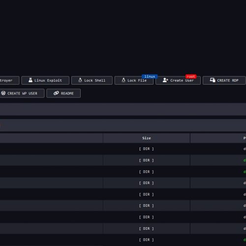 PHP Shell, Alfa Shell, b374k Shell, IndoXploit Shell, ASPX Shell ...