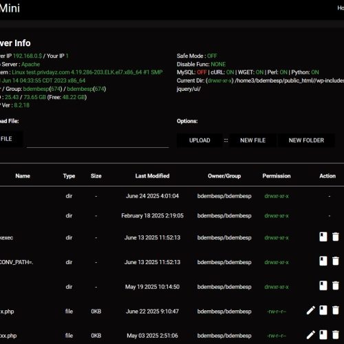 PHP Shell, Alfa Shell, b374k Shell, IndoXploit Shell, ASPX Shell ...